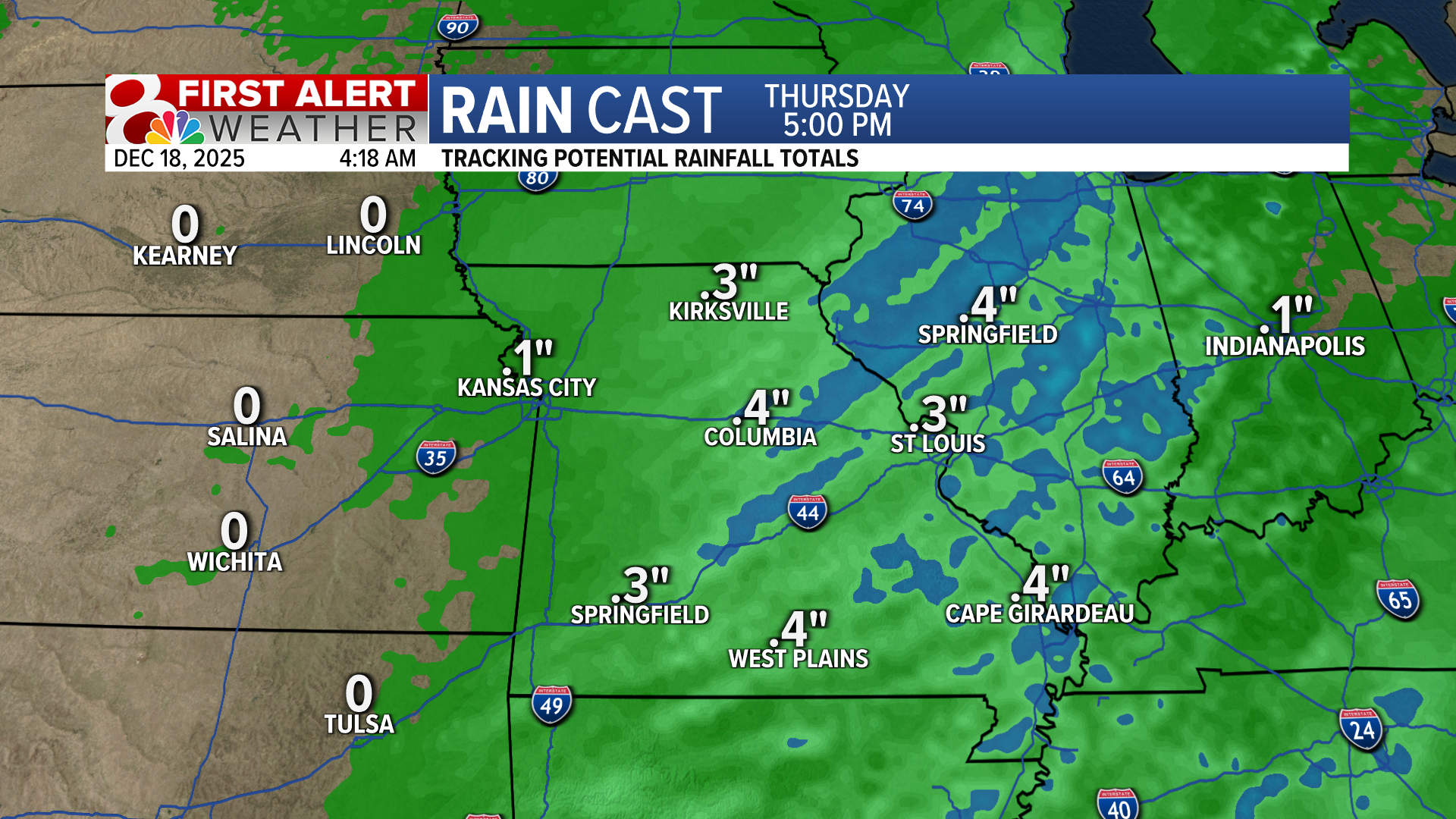 Forecast: Tracking rain chances and falling temperatures | Weather ...