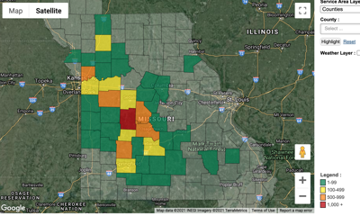 Severe weather causes several power outages across mid-Missouri | Mid ...