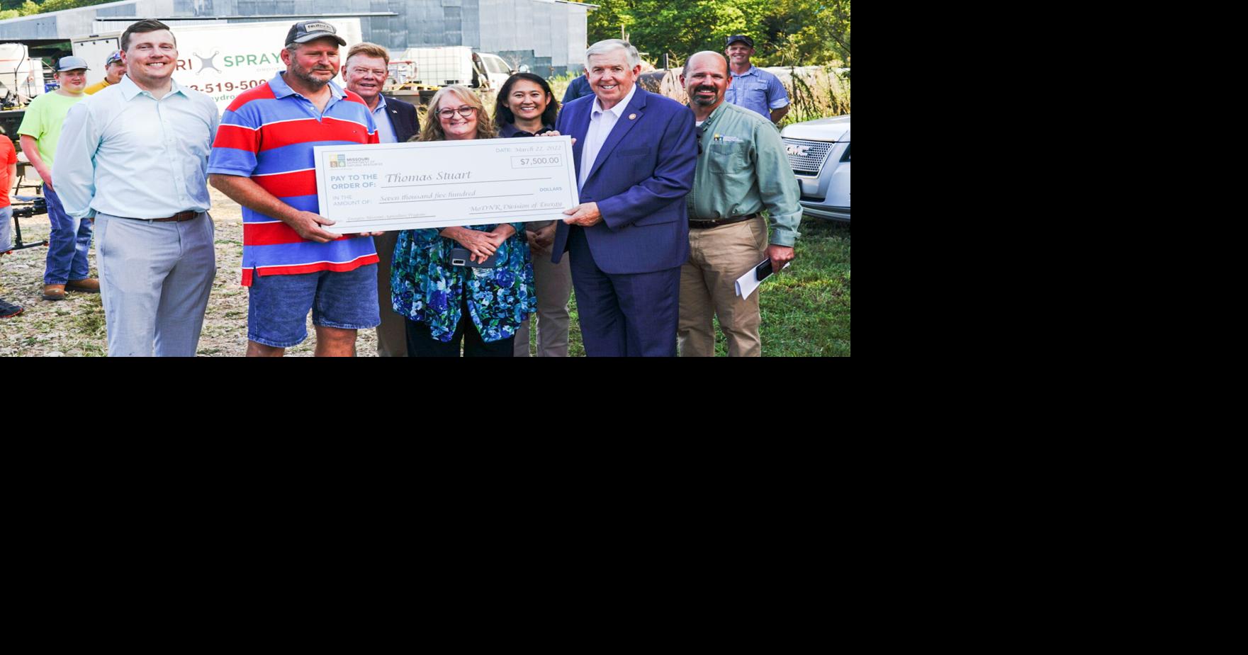 DNR, Parson recognize Energize Missouri Agriculture program farmer in ...