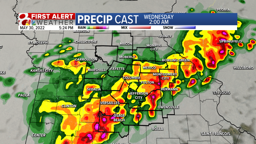 Forecast: Tracking Tuesday's severe potential | Weather | komu.com