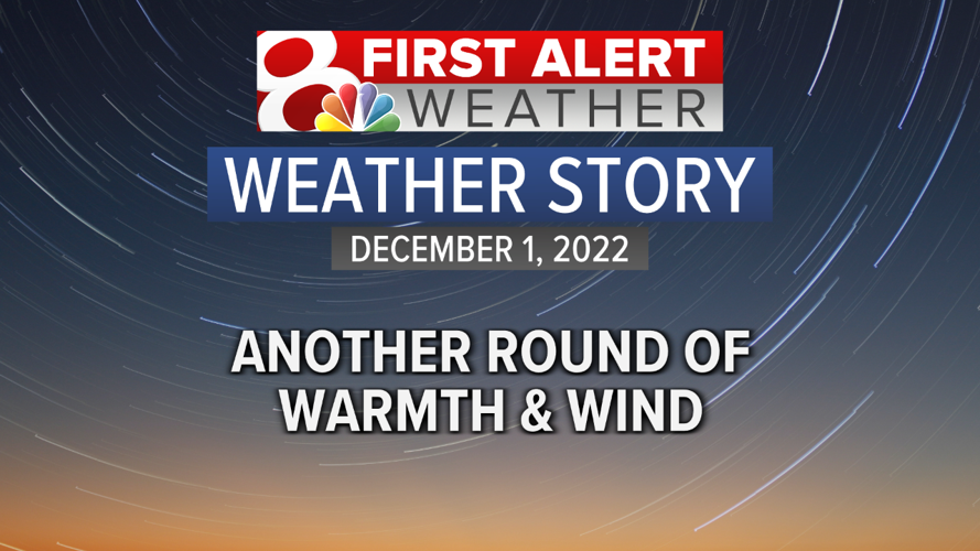 Forecast: South winds become blustery Friday, aiding temps back to 60 ...