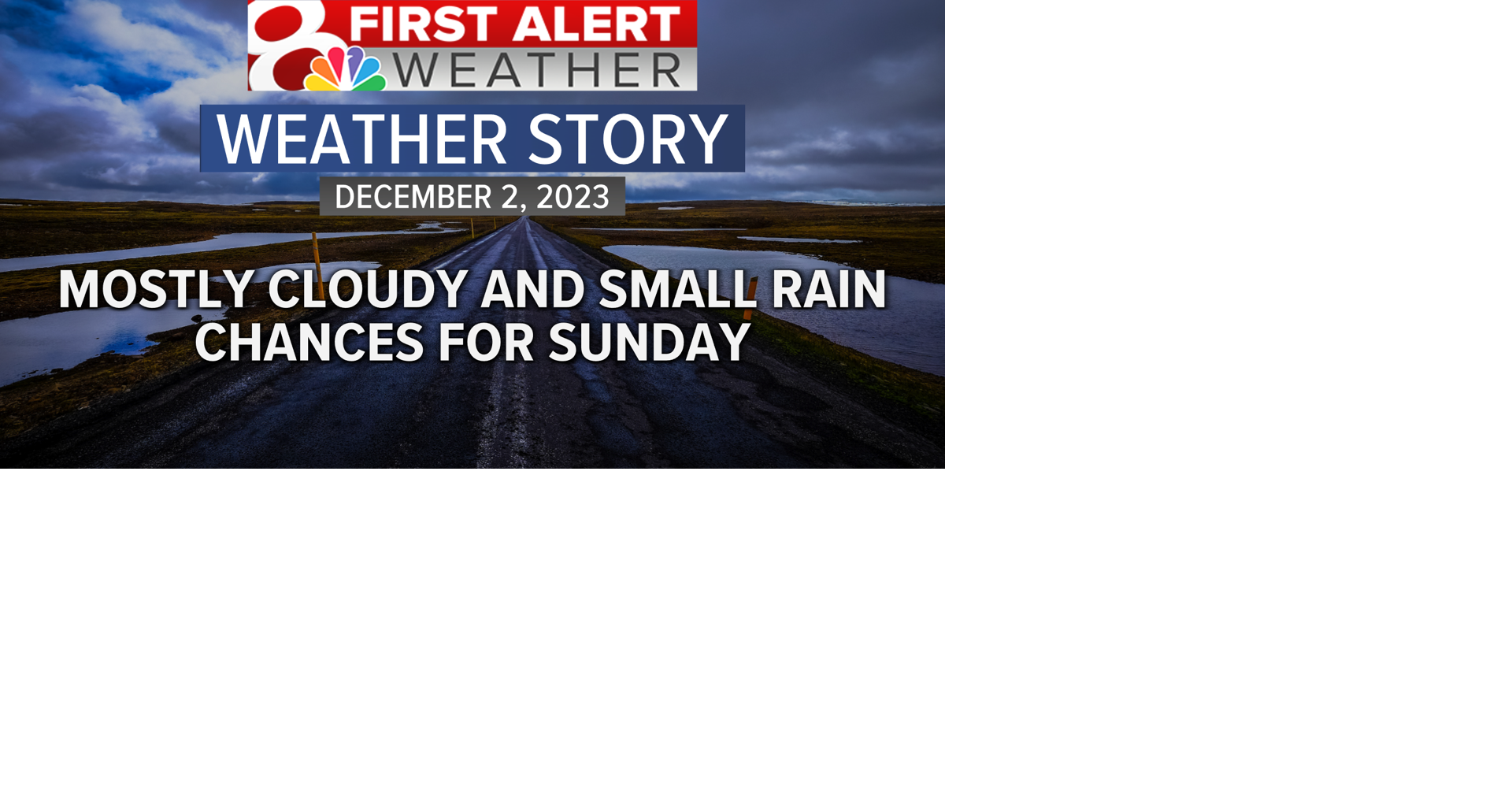 Forecast: Gloomy and wet Sunday | Weather | komu.com