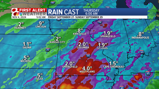 Forecast: Severe storms possible in Missouri | Weather | komu.com