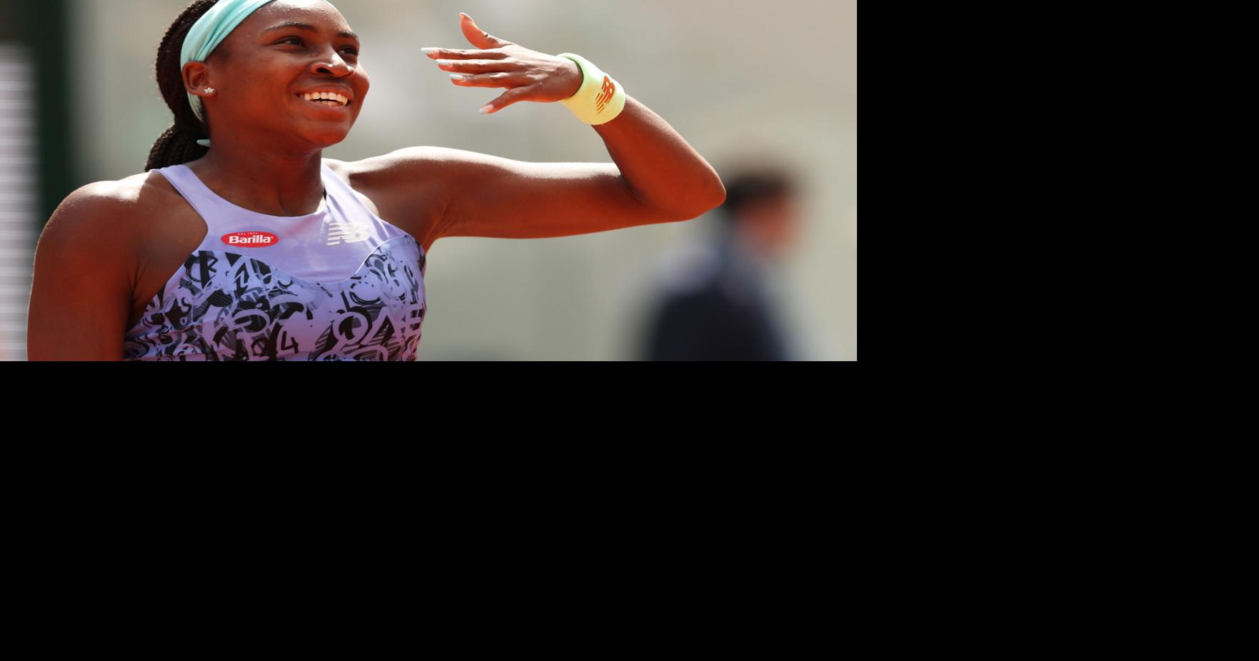 Coco Gauff triumphs in all-American quarterfinal at the French Open to ...