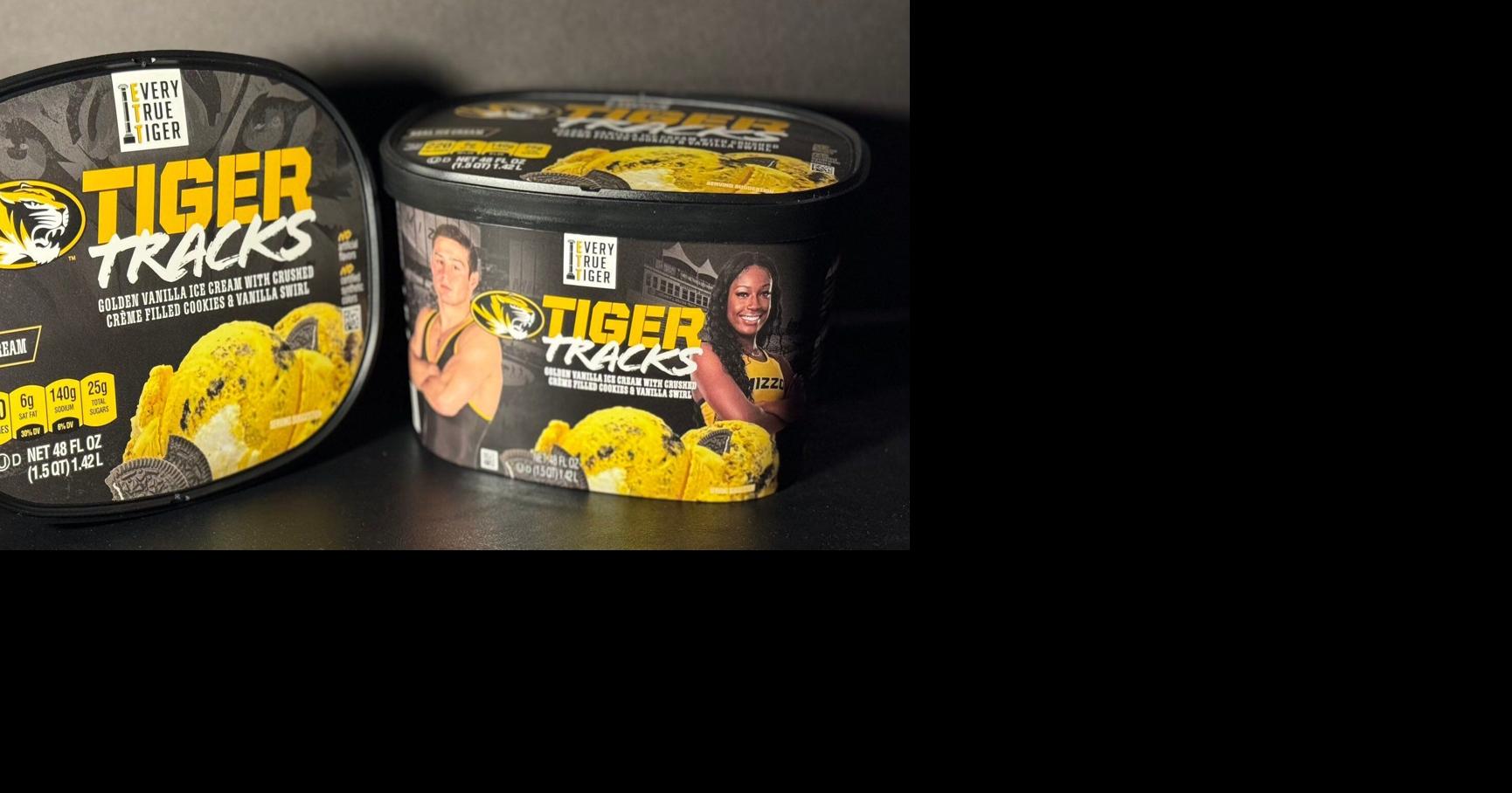 'Tiger Tracks' ice cream released as part of Mizzou NIL product line ...
