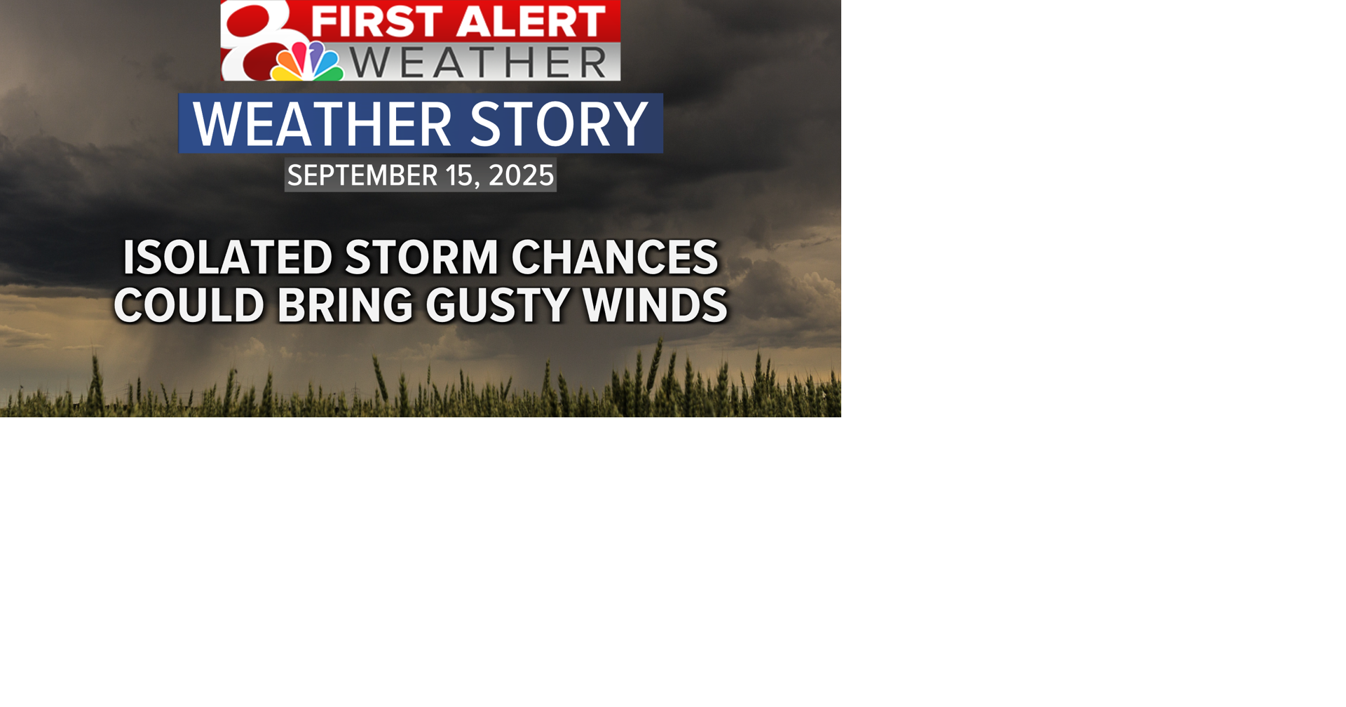 Forecast: Tracking isolated rainfall chances | Weather | komu.com