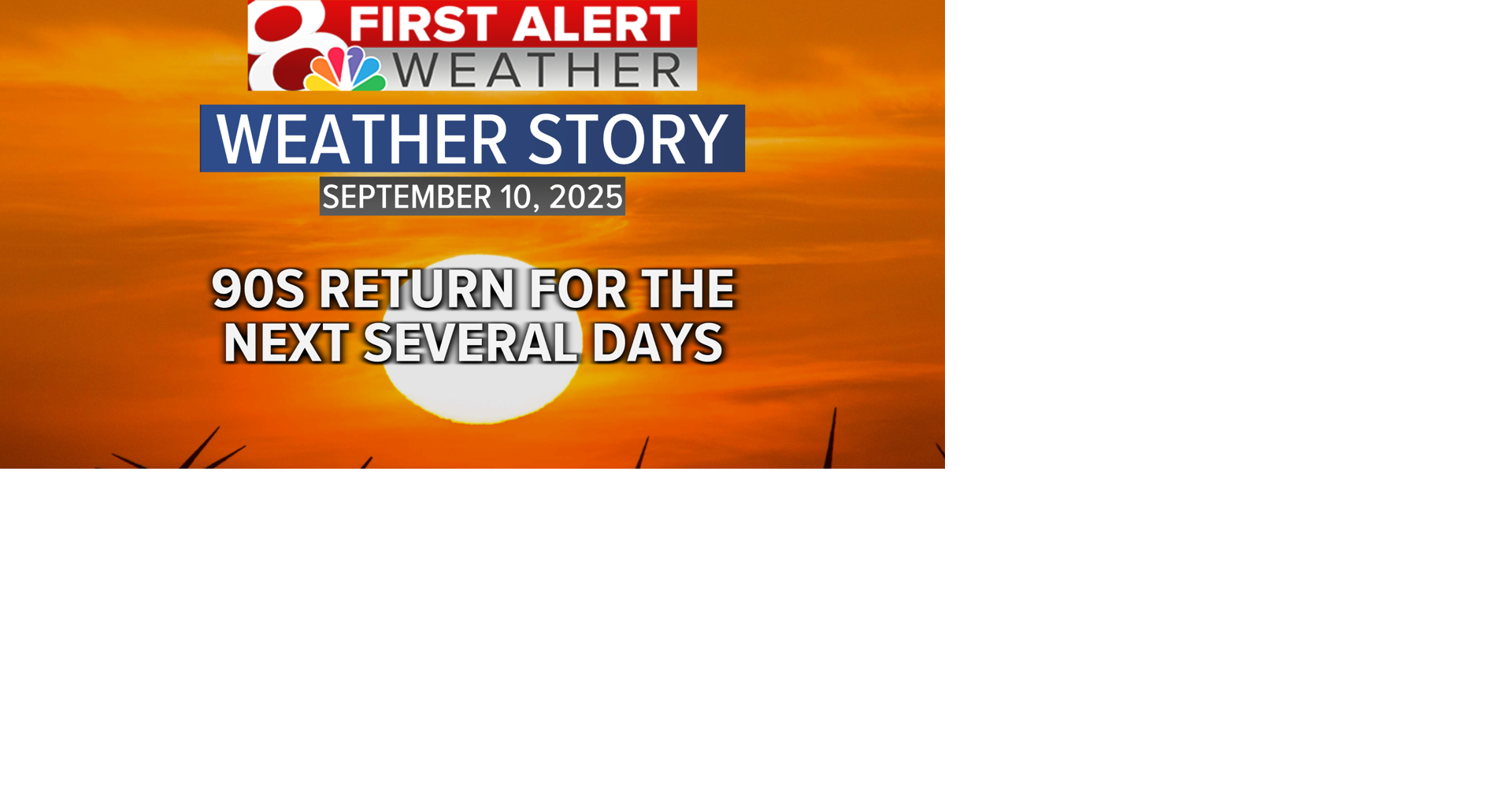 Forecast: Summer-like weather is back for Thursday and will last ...