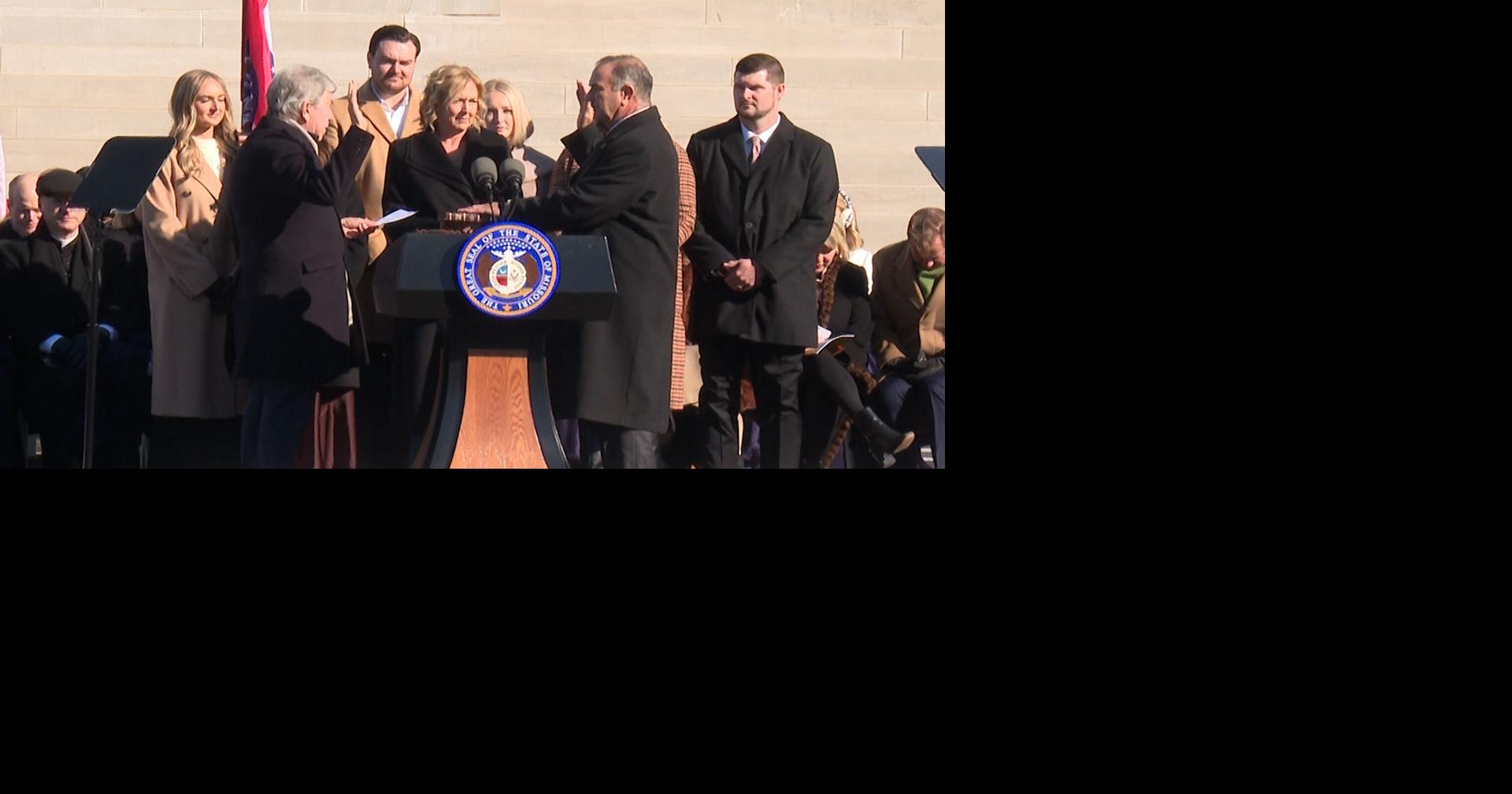 Mike Kehoe sworn in as Missouri's 58th governor | State News | komu.com