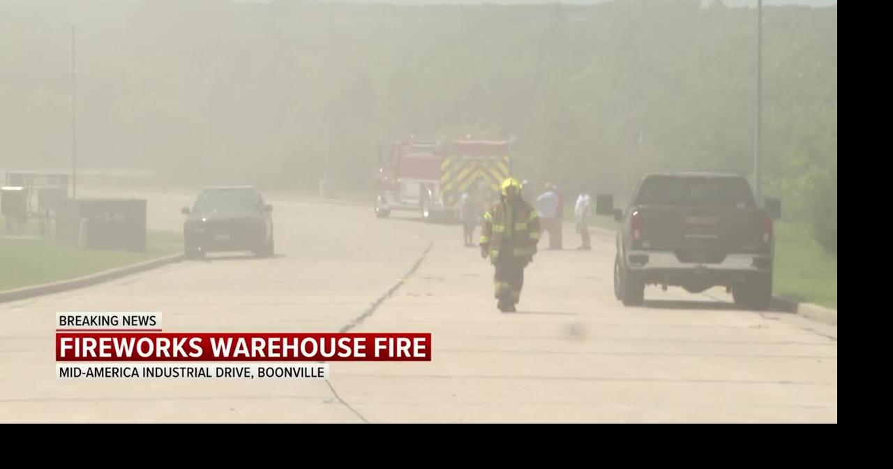 VIDEO: Structure fire reported at Spirit of 76 firework warehouse ...