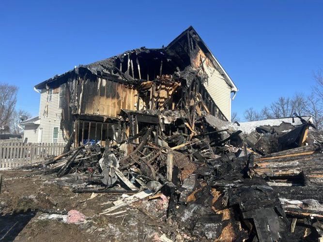 Hallsville duplex explosion, fire leaves two people injured | Mid ...