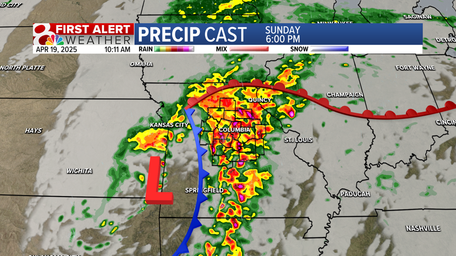 Forecast: Tracking an active Easter weekend | Weather | komu.com