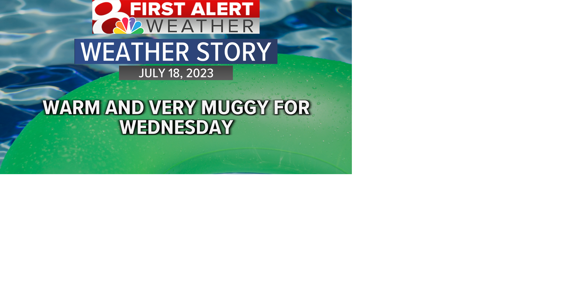 Forecast: Muggy conditions return with heat index values in the upper ...