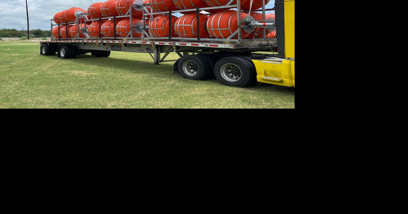 Texas sued over plan to deploy floating barrier on Rio Grande to curb ...