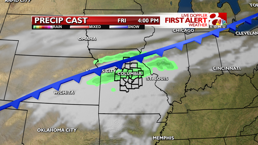 Forecast: Tracking a windy Thursday and weekend rain chances | Weather ...