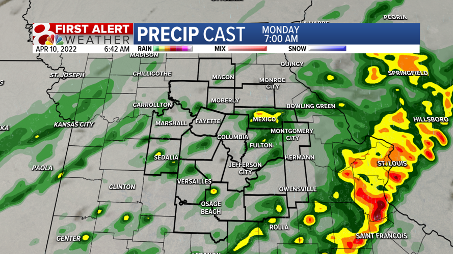 Forecast: Multiple thunderstorm chances early this week | Weather ...