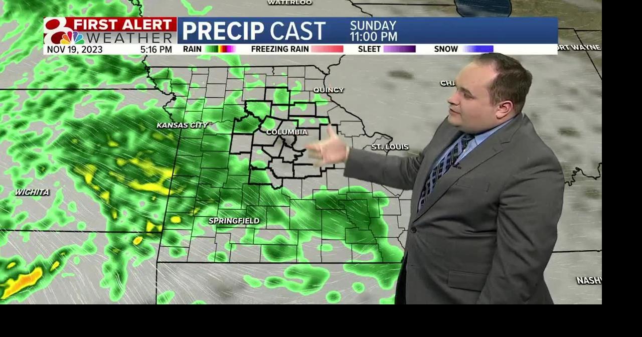 Rain chances increase through the night | Weather | komu.com