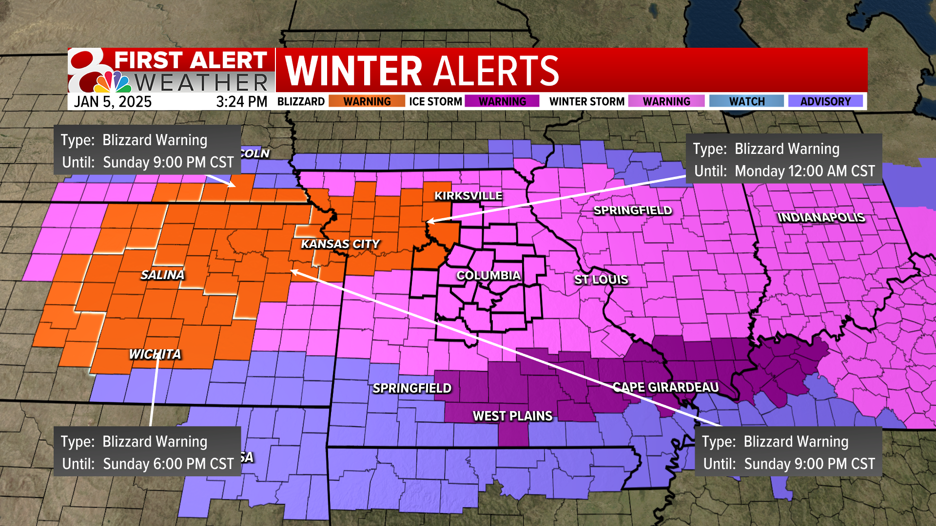 Tracking a winter storm across Missouri | Weather | komu.com