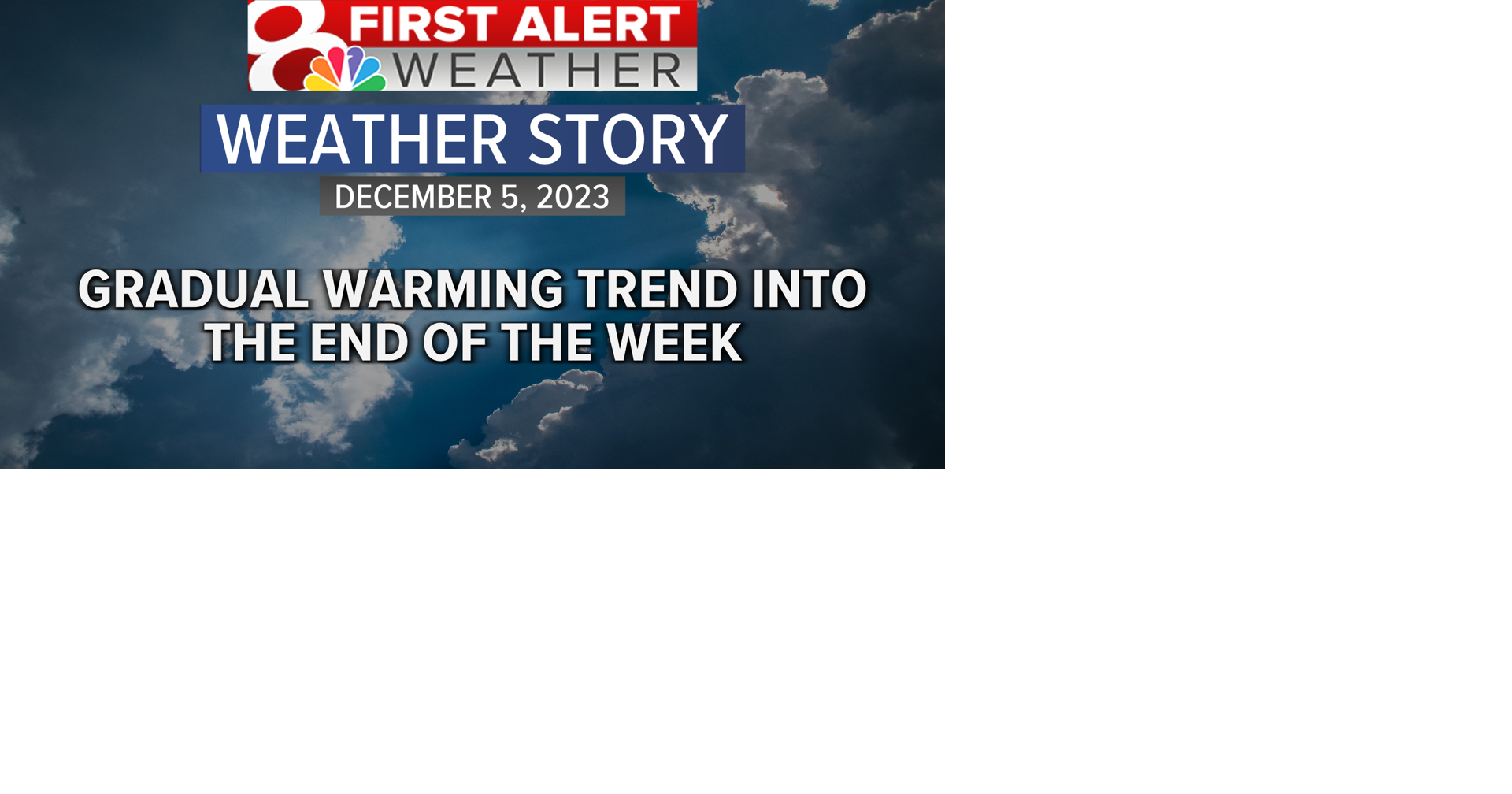 Forecast: Breezy and chilly Tuesday, warming trend this week | Weather ...