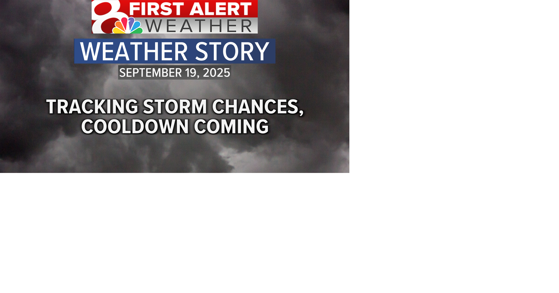Forecast: Seasonal temperatures and weekend rain chances | Weather ...