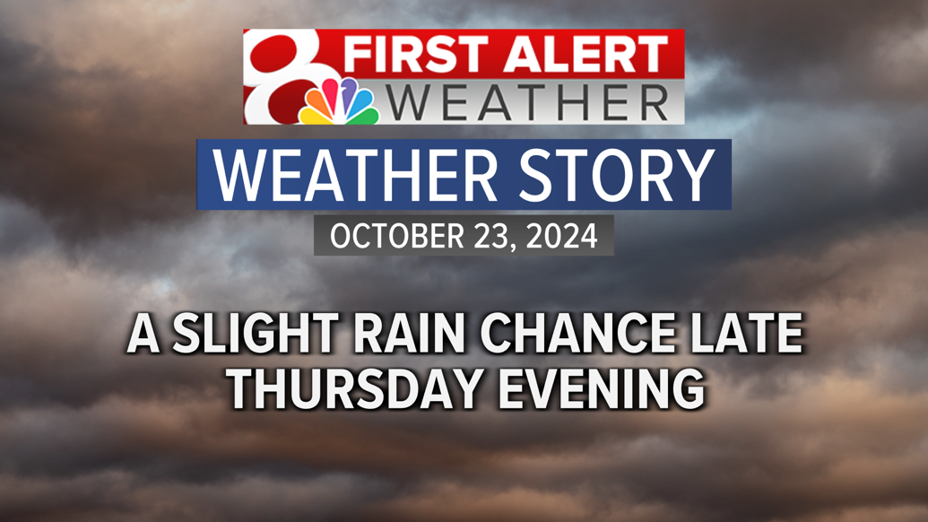Forecast: Temperature swings continue with a slight rain chance ...