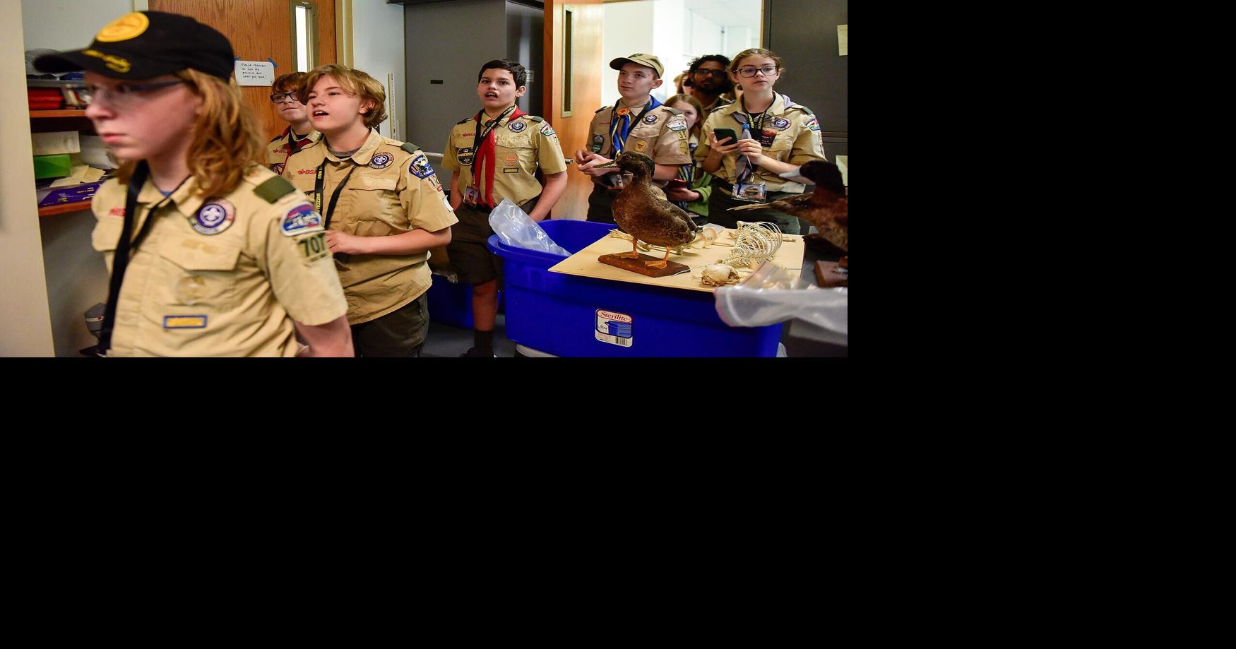 Nearly 1,000 Scouts earn merit badges at one-day campus marathon | Mid ...