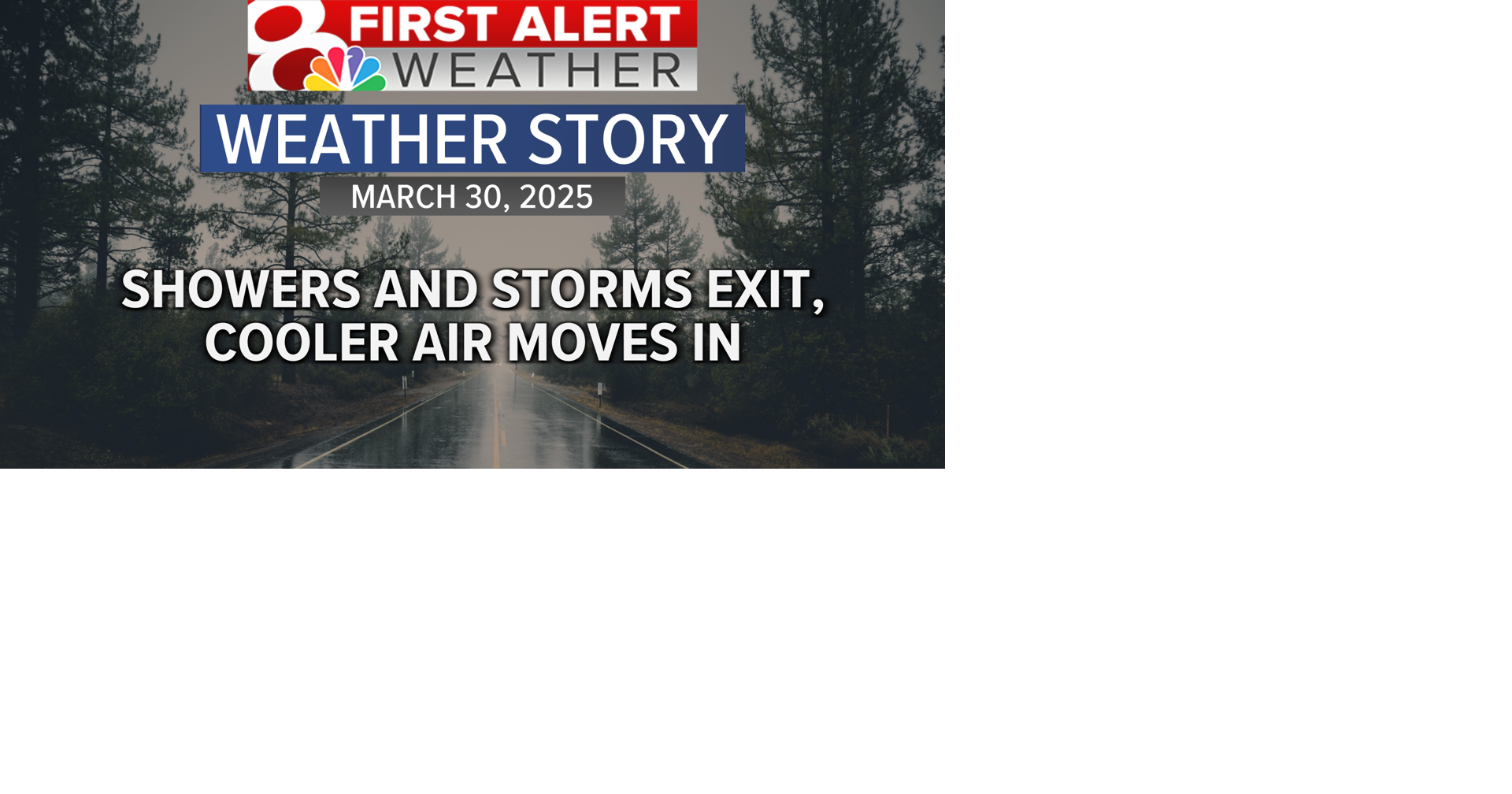 Forecast: Storms exit with colder air seeping in | Weather | komu.com