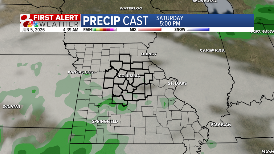 Forecast: Increasing humidity, tracking rain chances | Weather | komu.com