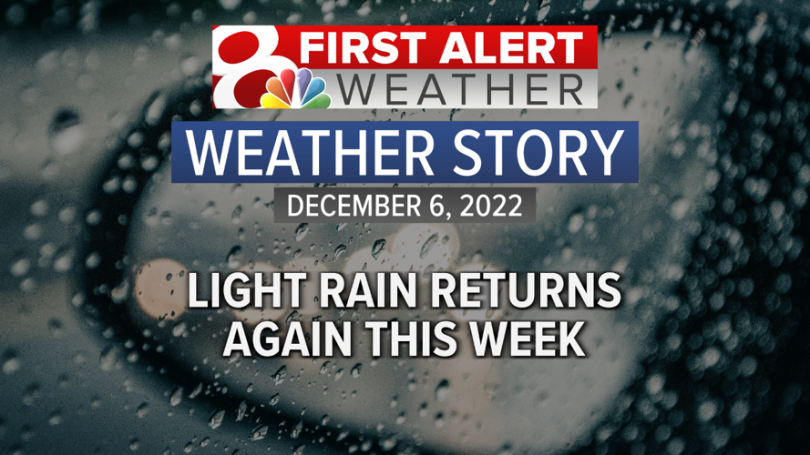 Forecast: Rain is in Tuesday's forecast and more is possible later this ...