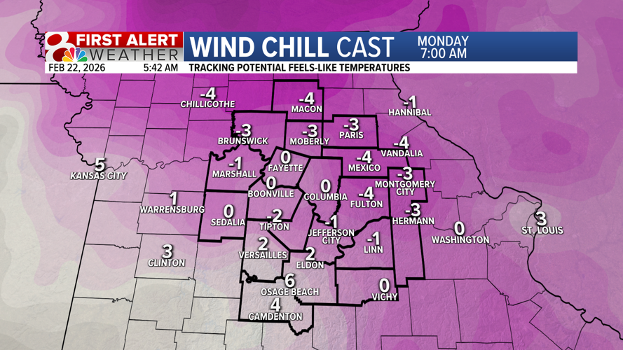 Cold & windy through Monday, thawing out starting Tuesday | Weather ...