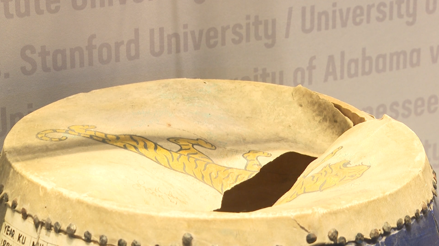 Historic trophy symbolizes Mizzou-Kansas football rivalry | Rivalry ...