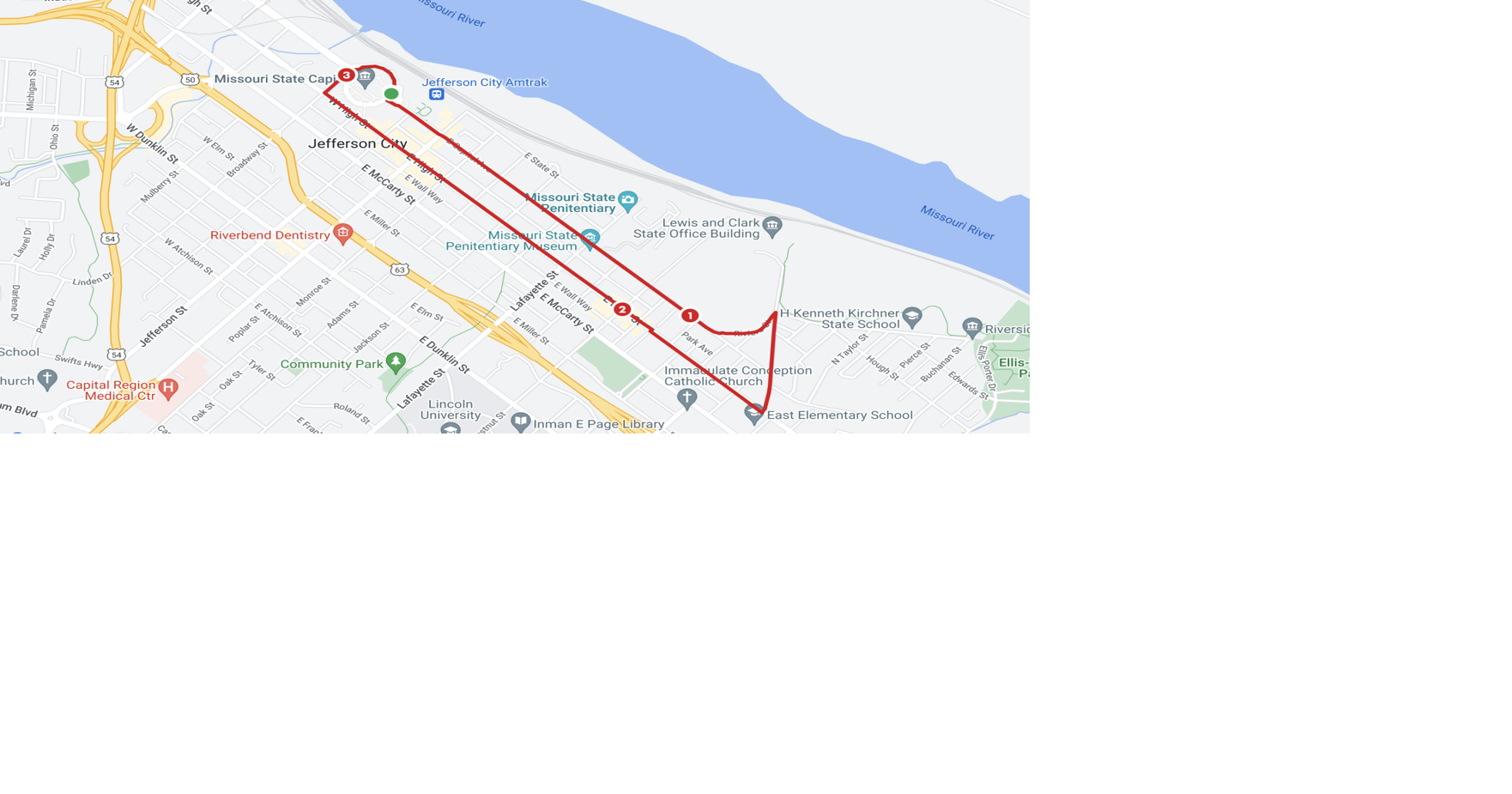 Capital City Race Course Maps | | komu.com