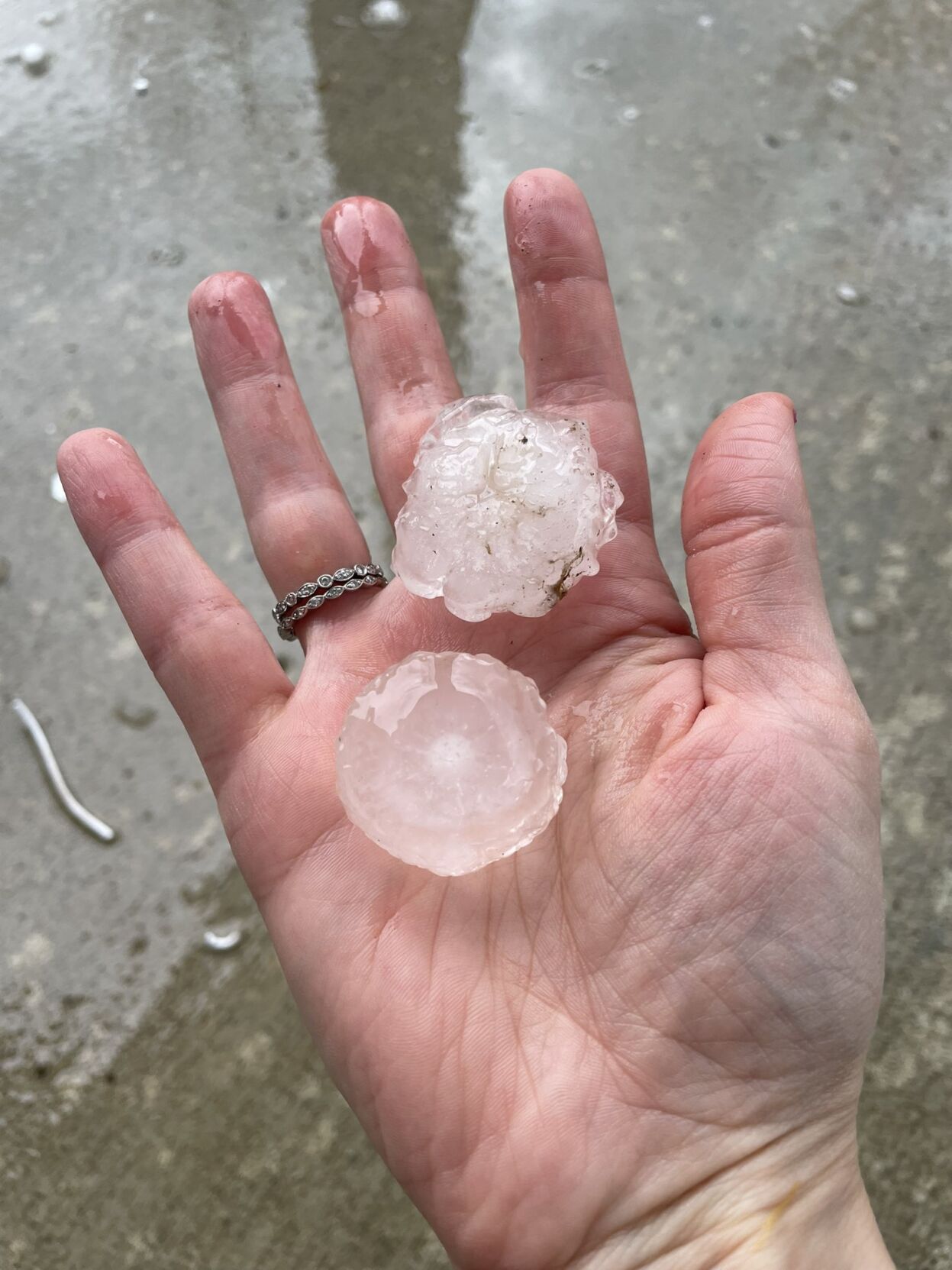 PHOTOS: Hail and rain make its way to mid-Missouri | Mid-Missouri News ...