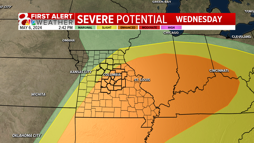 Forecast: Tracking severe storm chances in Missouri | Weather | komu.com