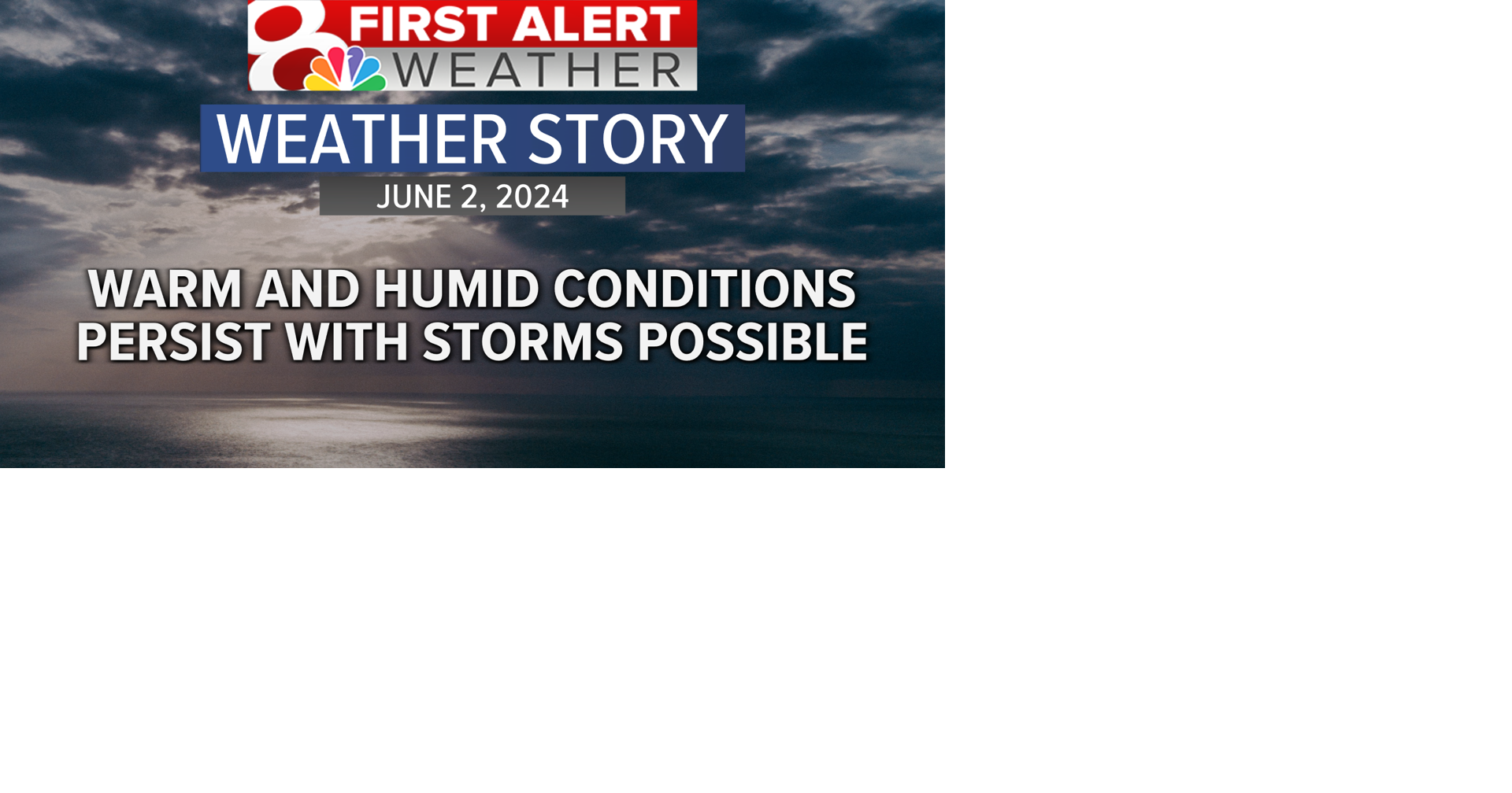 Forecast: Warm and humid with storm chances Monday | Weather | komu.com