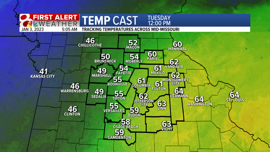 Forecast: Overnight rain will leave today with dropping temps | Weather ...