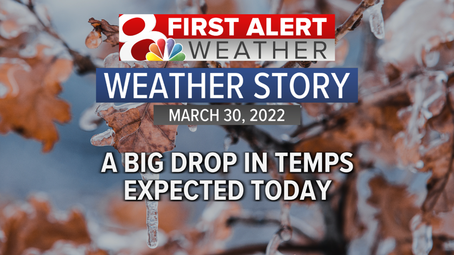 Forecast: Temps to sharply drop today as the rainy pattern continues ...