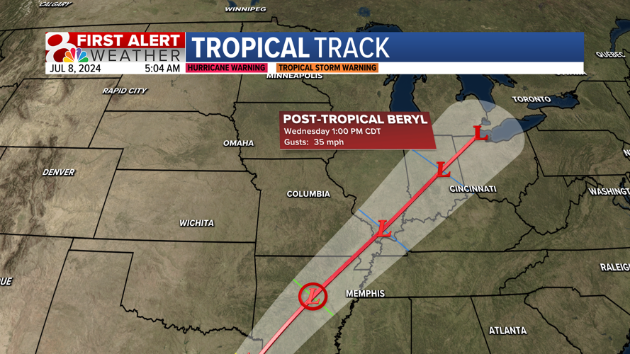 Forecast: Tracking early flooding, remnants of Beryl coming | Weather ...