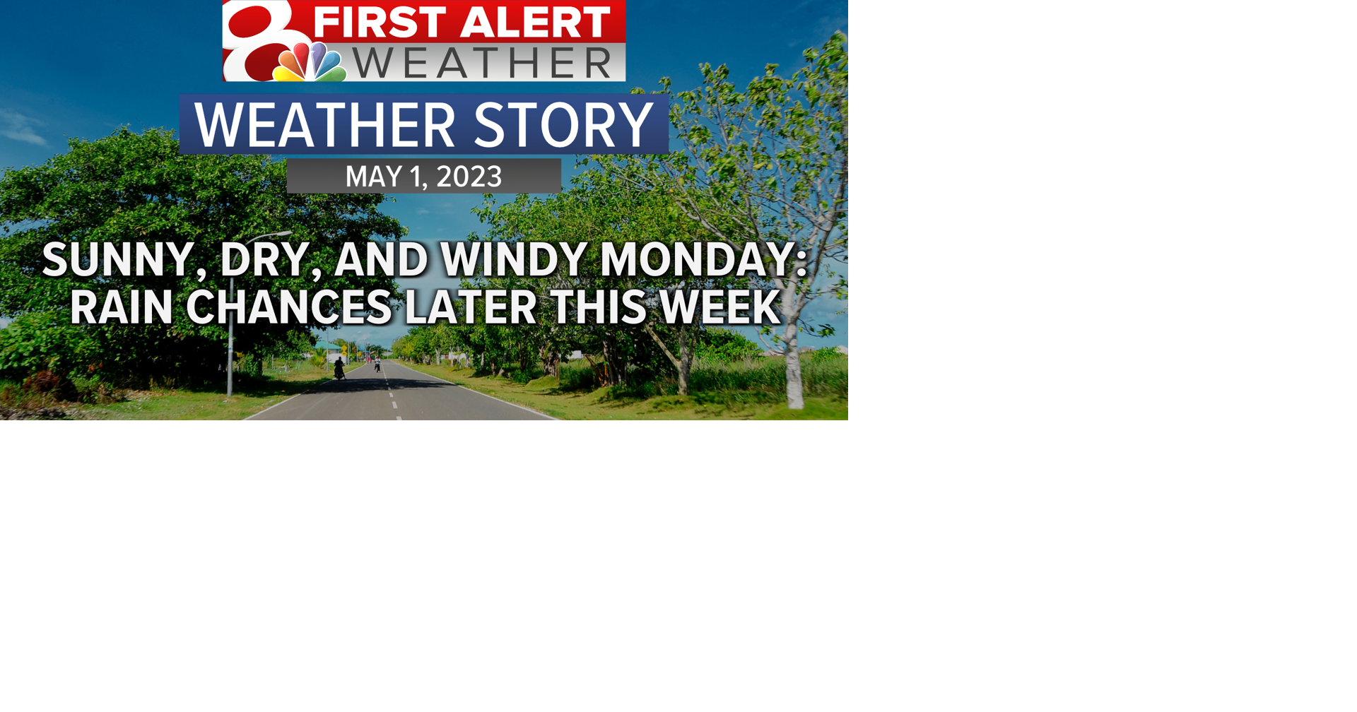 Forecast: Another windy day for Monday | Weather | komu.com