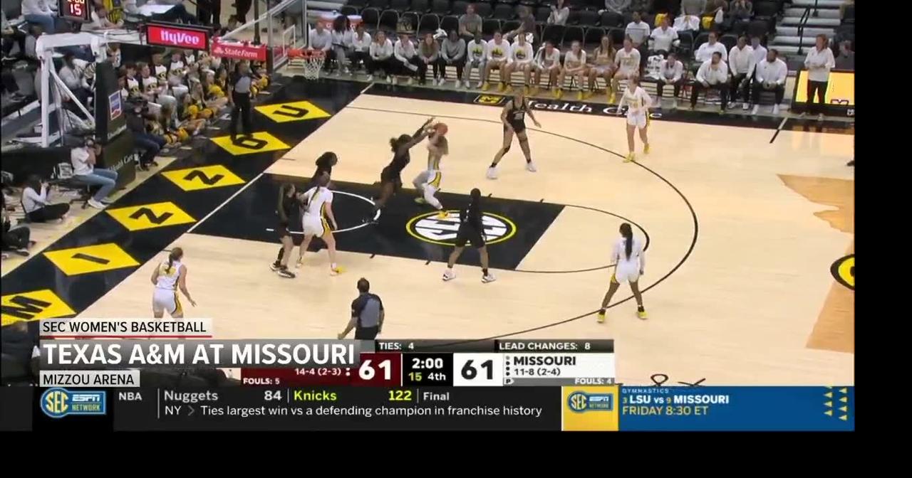 HIGHLIGHTS: Texas A&M WBB outlasts Mizzou 69-67 | Sports | komu.com