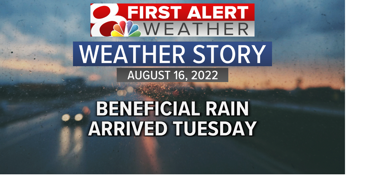 Forecast: Tuesday's rain wrapping up, temps to stay mild for mid-August ...