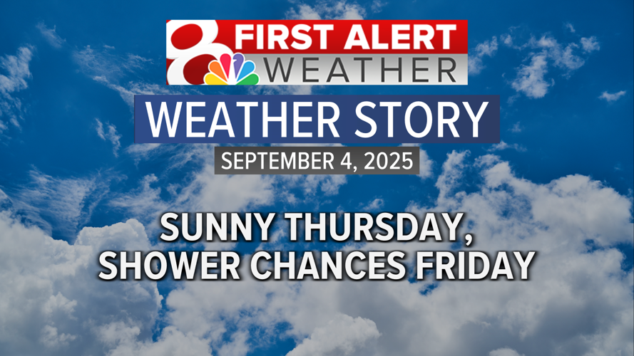 Forecast: Dry, sunny Thursday, rain returns Friday, pleasant for the ...