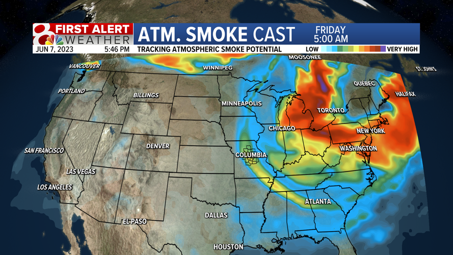 Forecast: Tracking wildfire smoke and a cooler couple of days in Mid ...