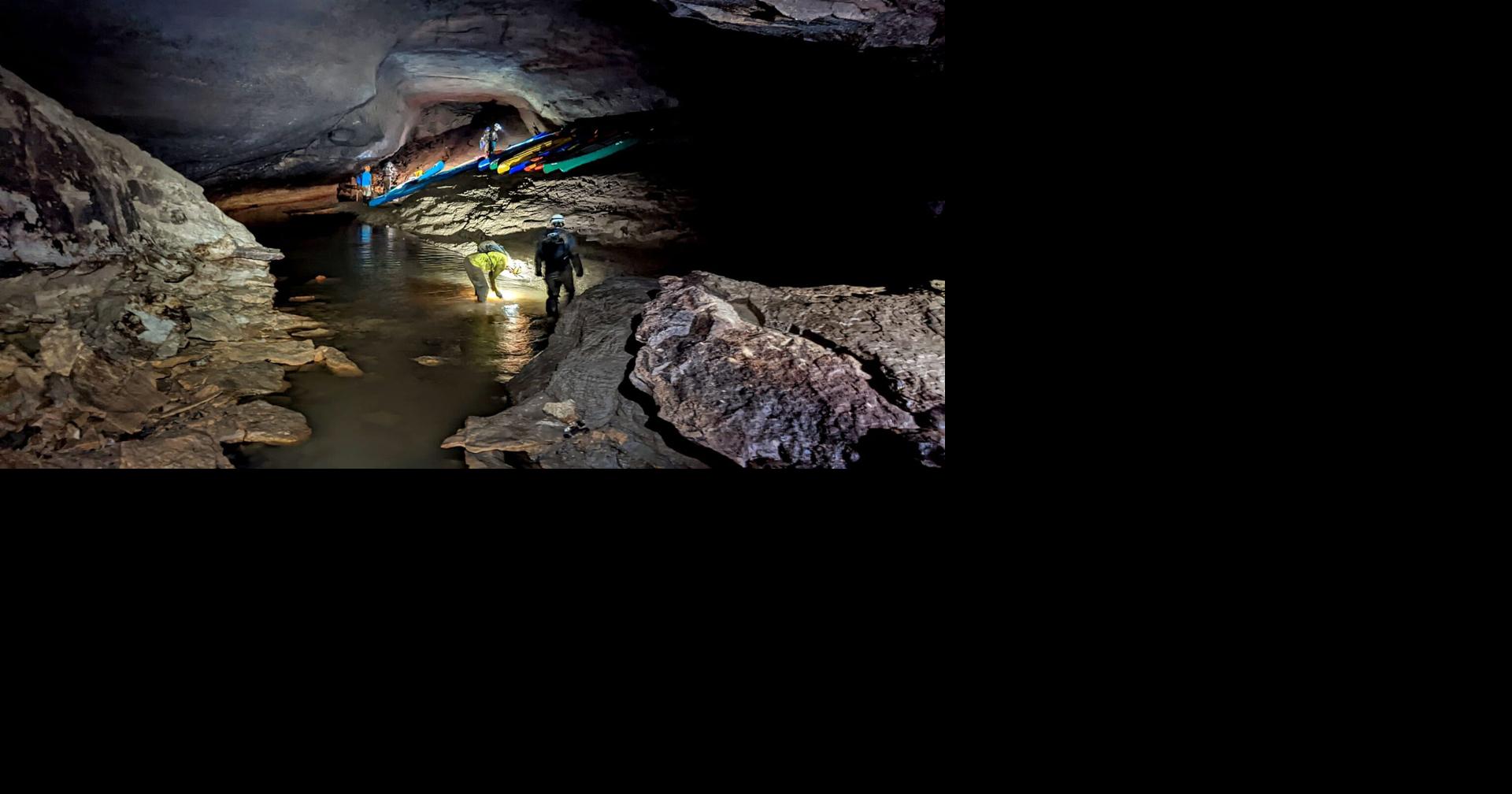 Five teams of volunteers explore unmapped passages in Devil's Icebox ...