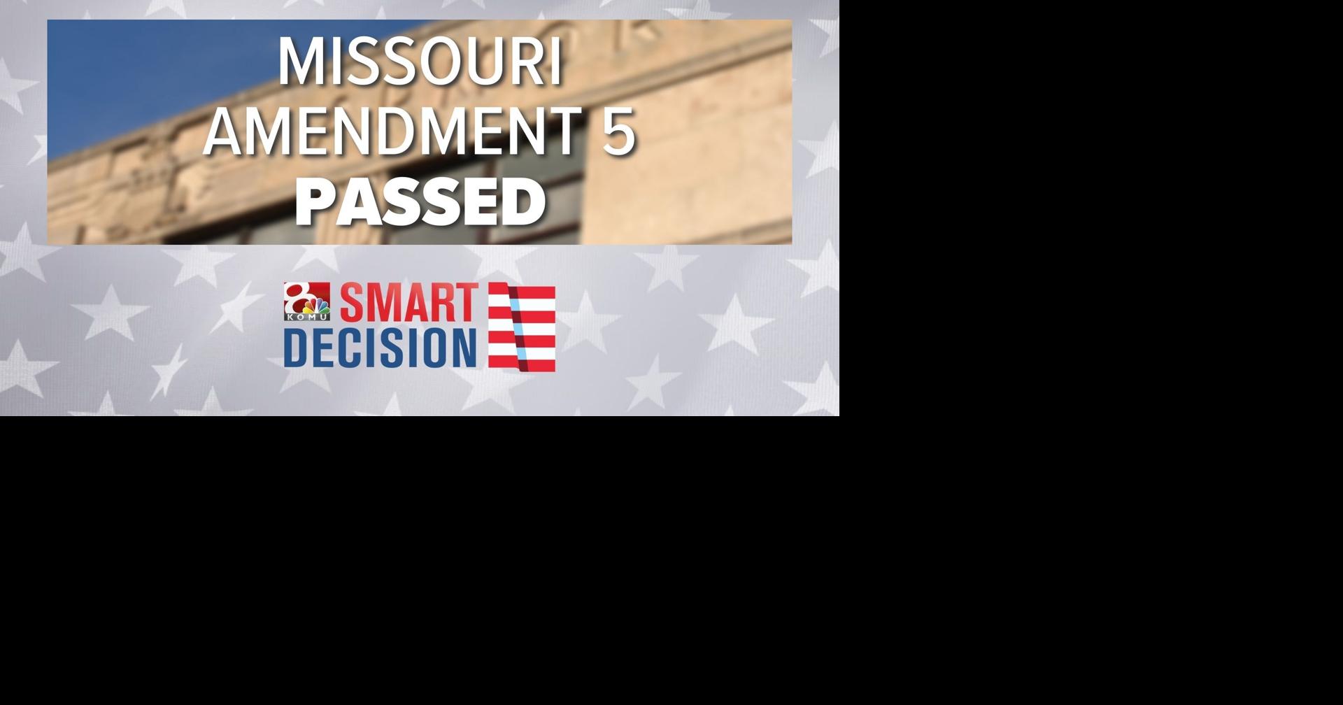 amendment 5 missouri