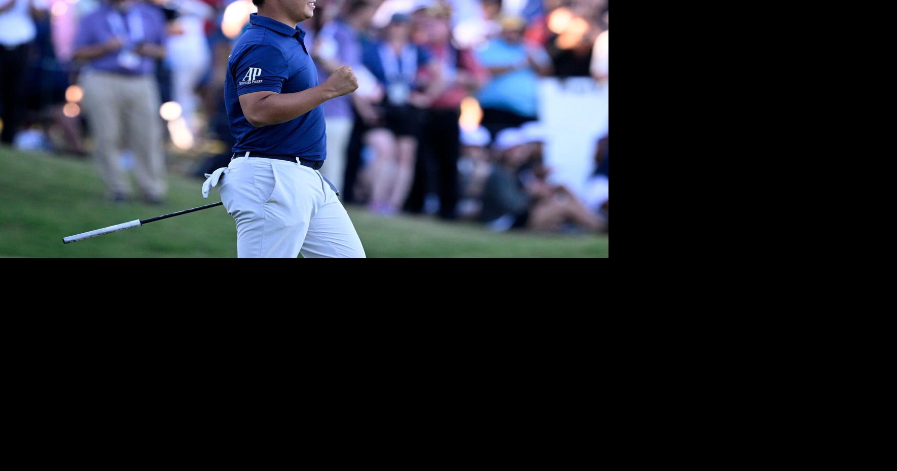 Tom Kim becomes youngest golfer to win three PGA Tour titles since ...