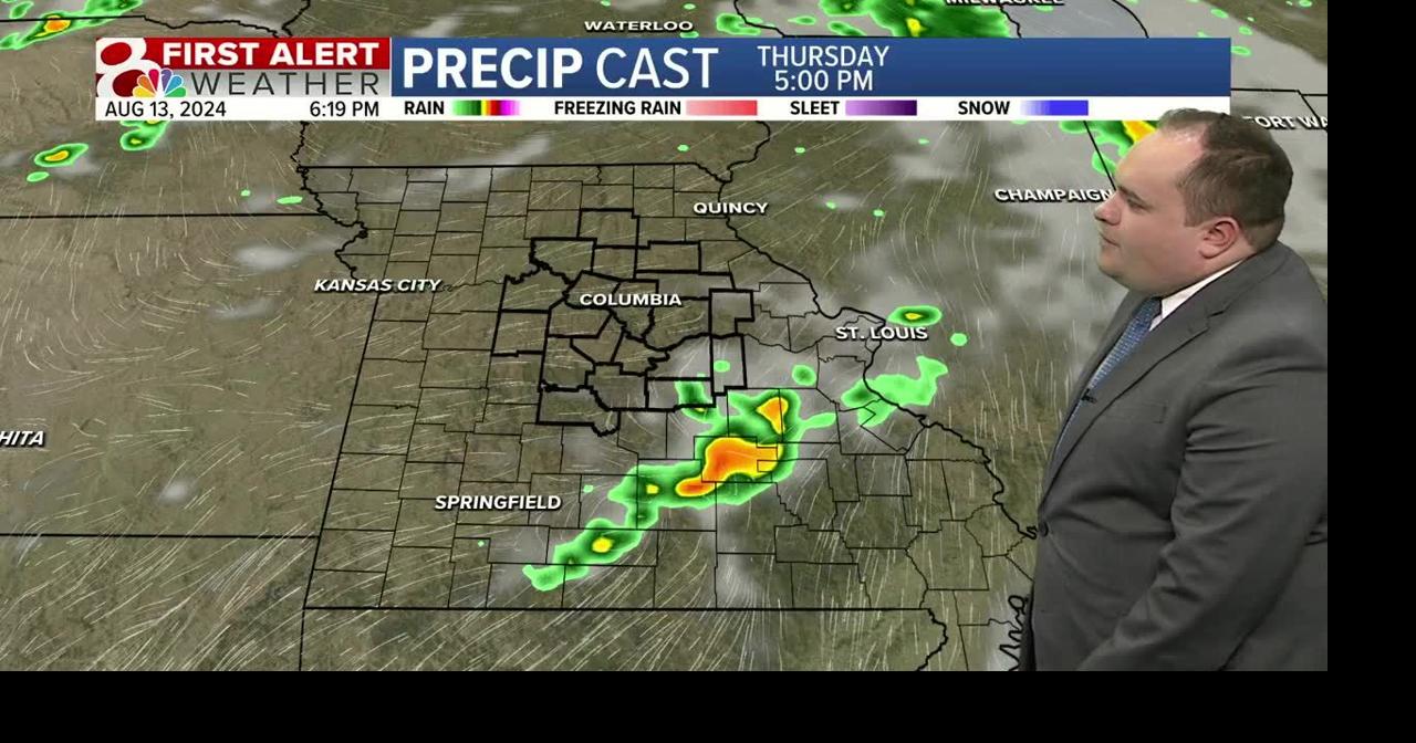 Tracking Wednesday morning thunderstorms and warmer temperatures ...