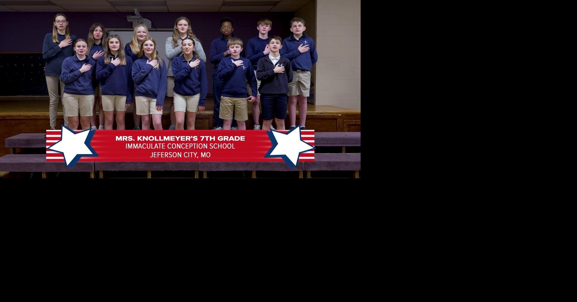 Immaculate Conception School - Mrs. Knollmeyer's 7th Grade | Daily ...