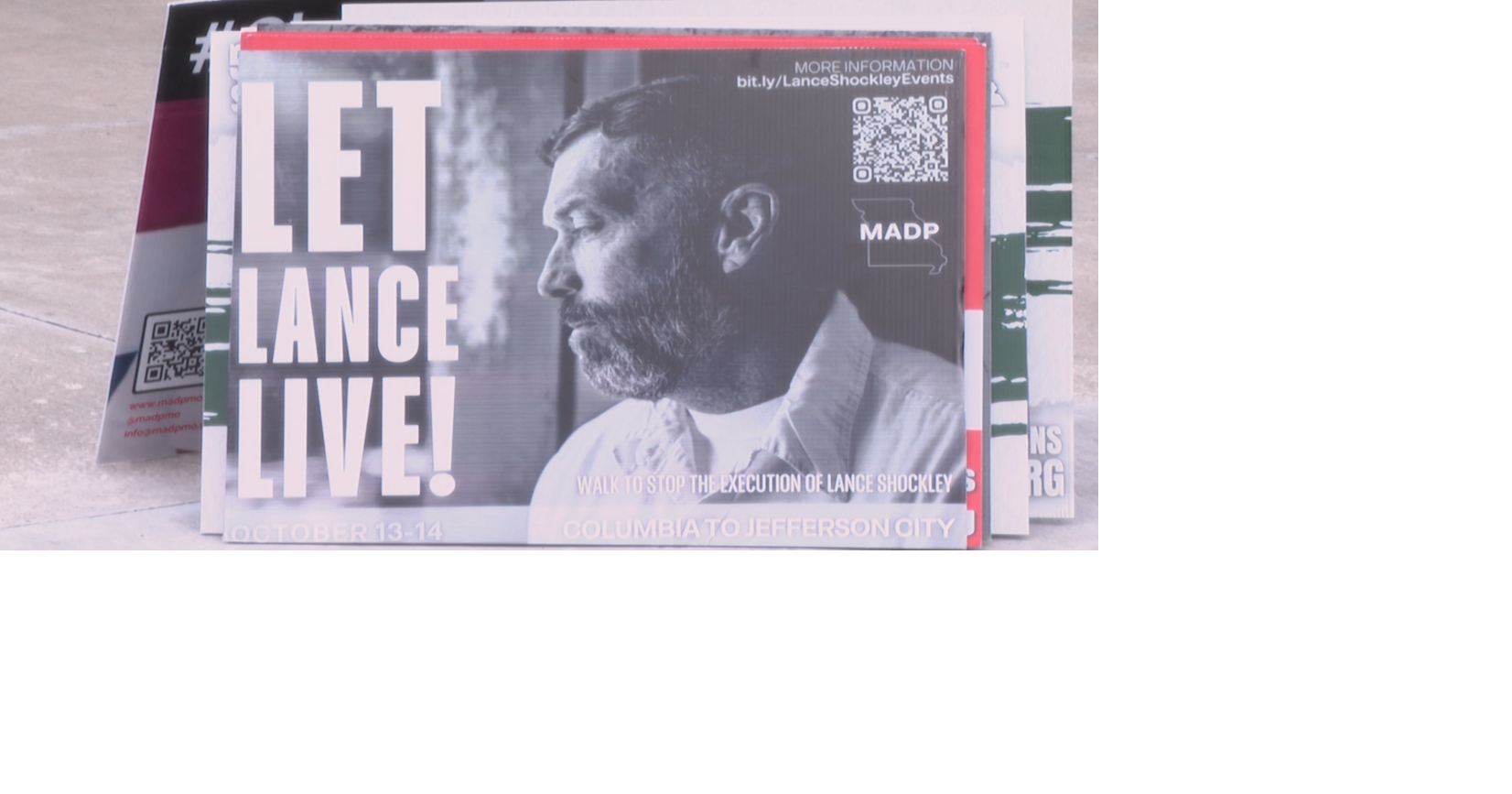 Group walks along US 63 to protest Lance Shockley execution | Mid ...