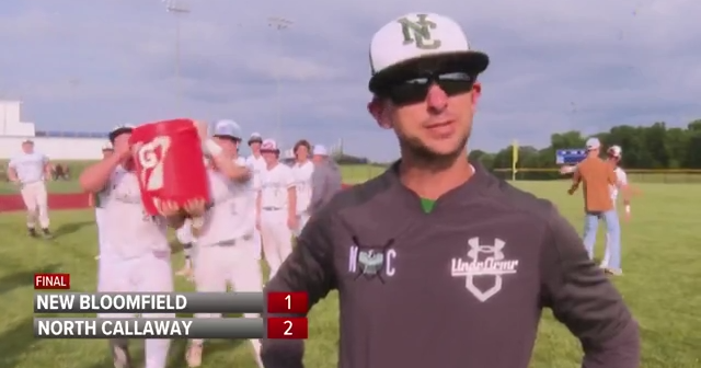 HIGHLIGHTS: North Callaway coach gets Gatorade bath after district ...