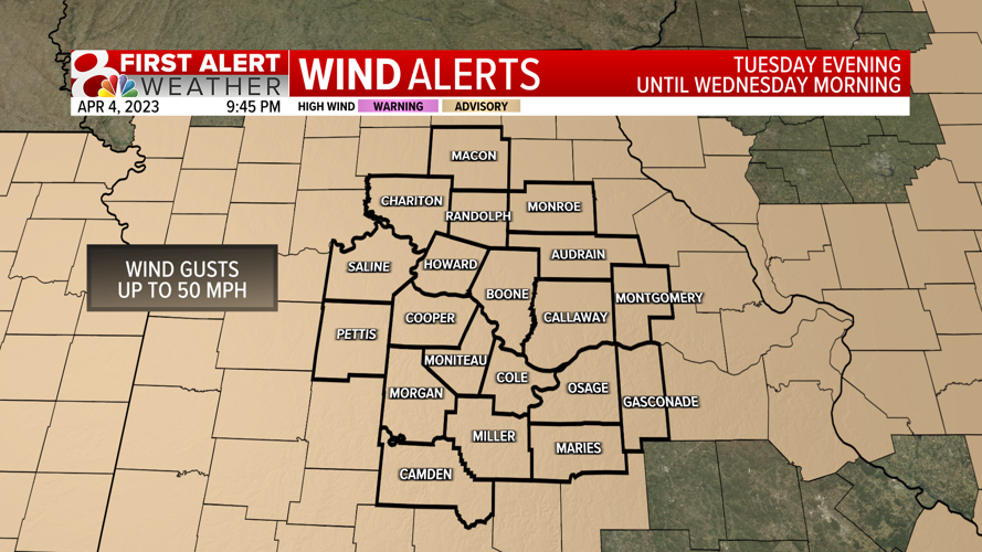 STORM MODE: Additional storms expected Tuesday night into Wednesday ...